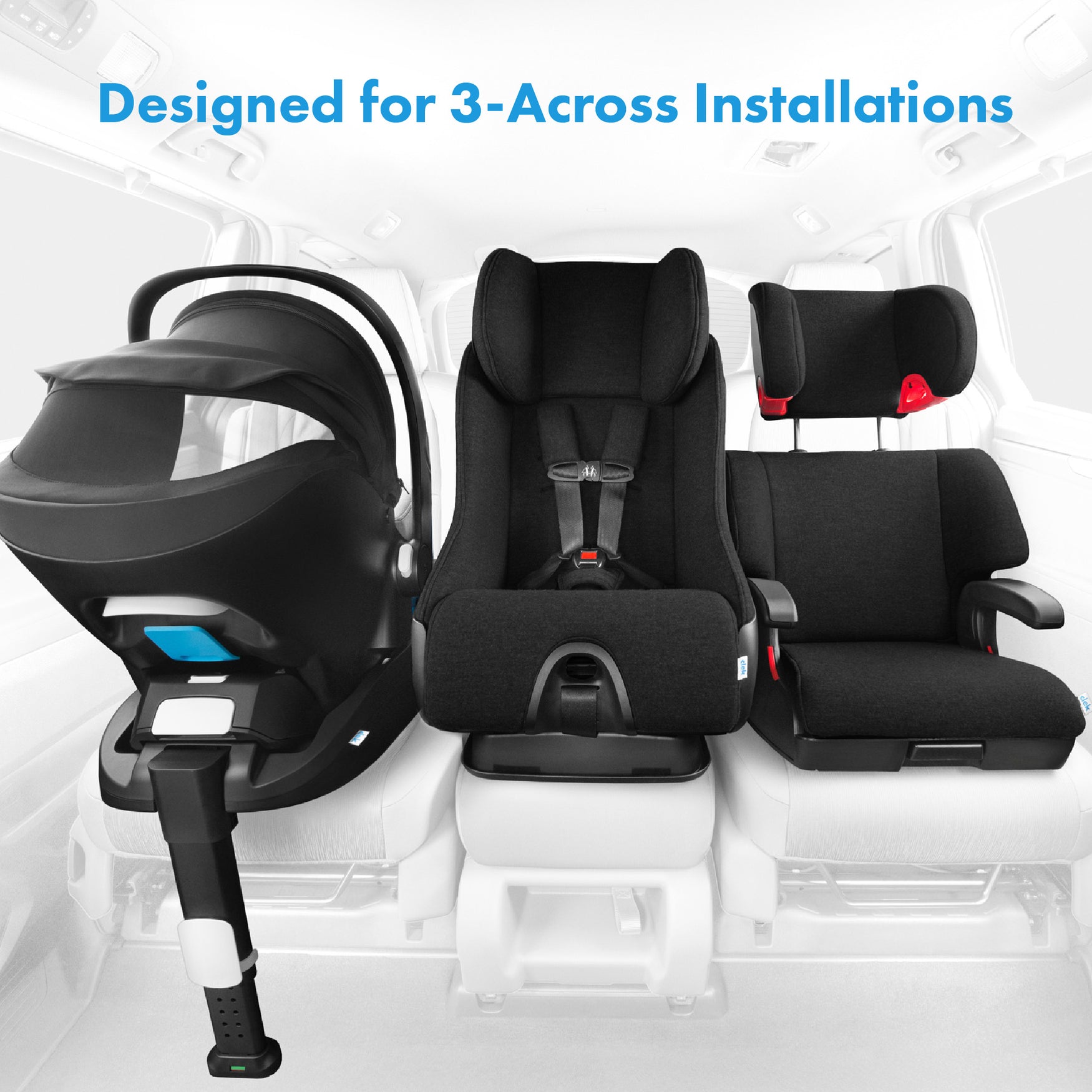 Clek Fllo - Slim Fit, Compact Convertible Car Seat - Made in Canada ...