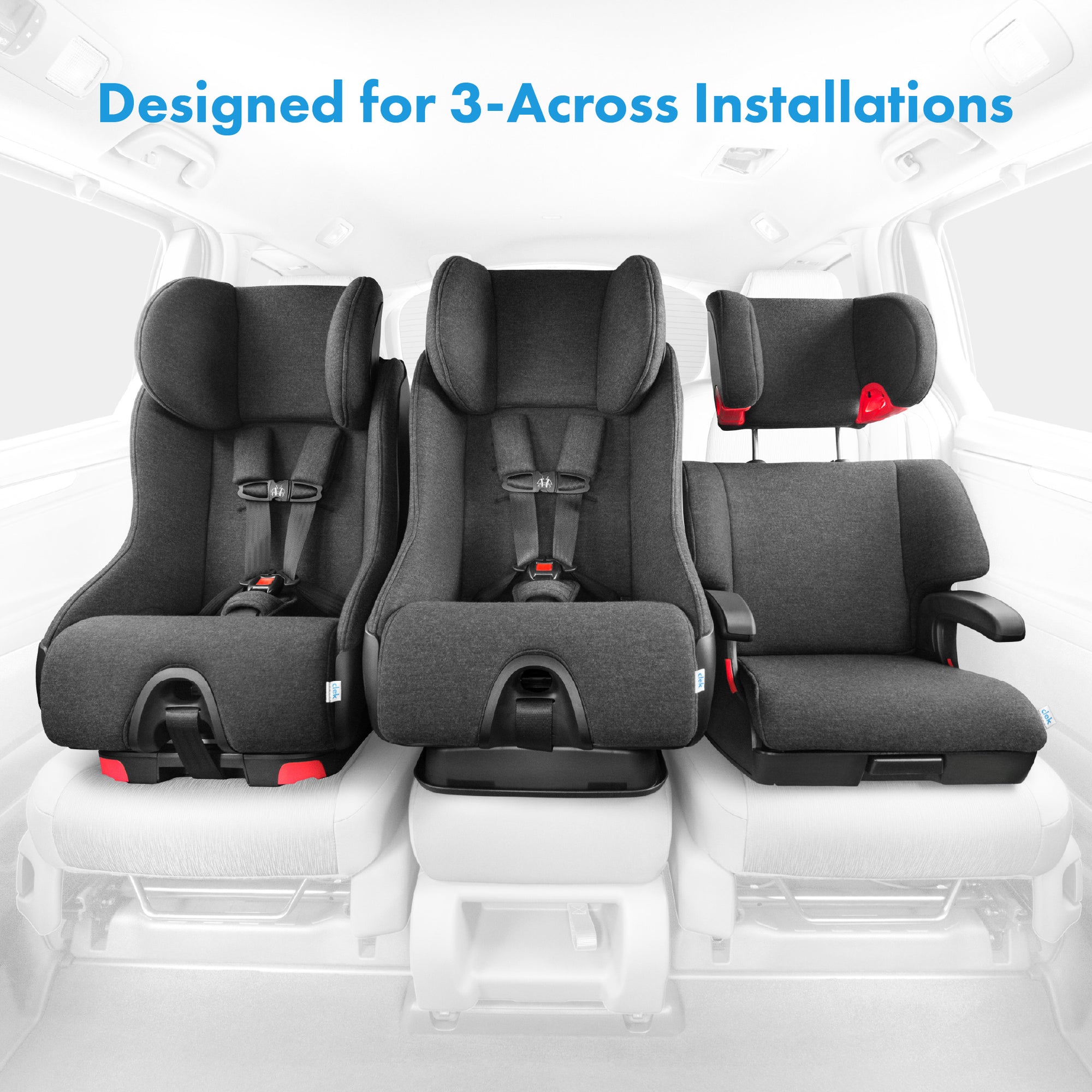 Clek Foonf Slim Convertible Car Seat | Rigid-LATCH, Made in Canada ...